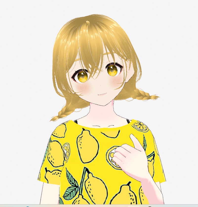 Lemon girl Hair Style - HalaShop - BOOTH