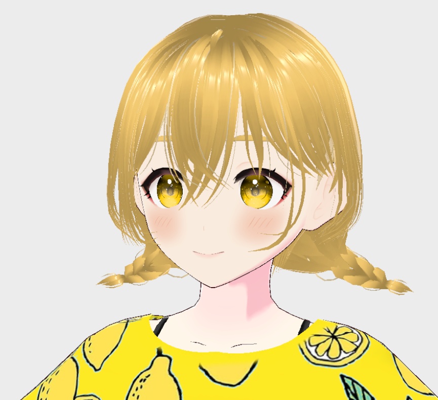 Lemon girl Hair Style - HalaShop - BOOTH