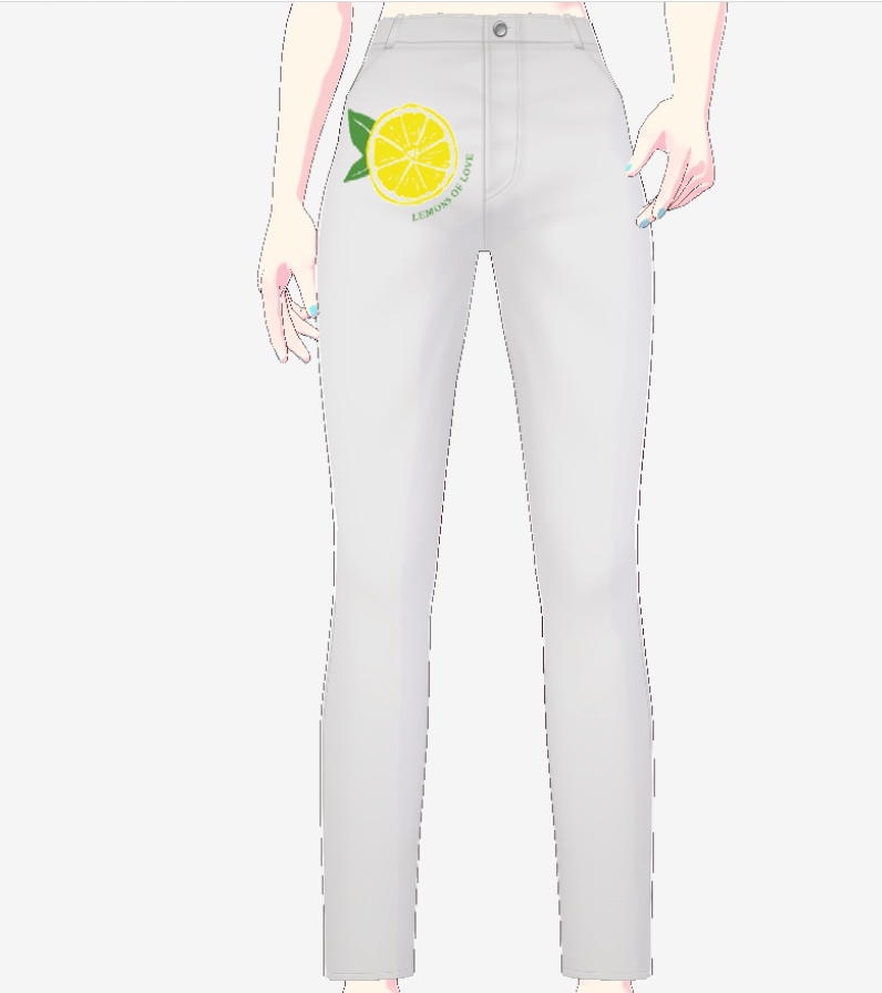 Lemon girl Character & outfit - HalaShop - BOOTH