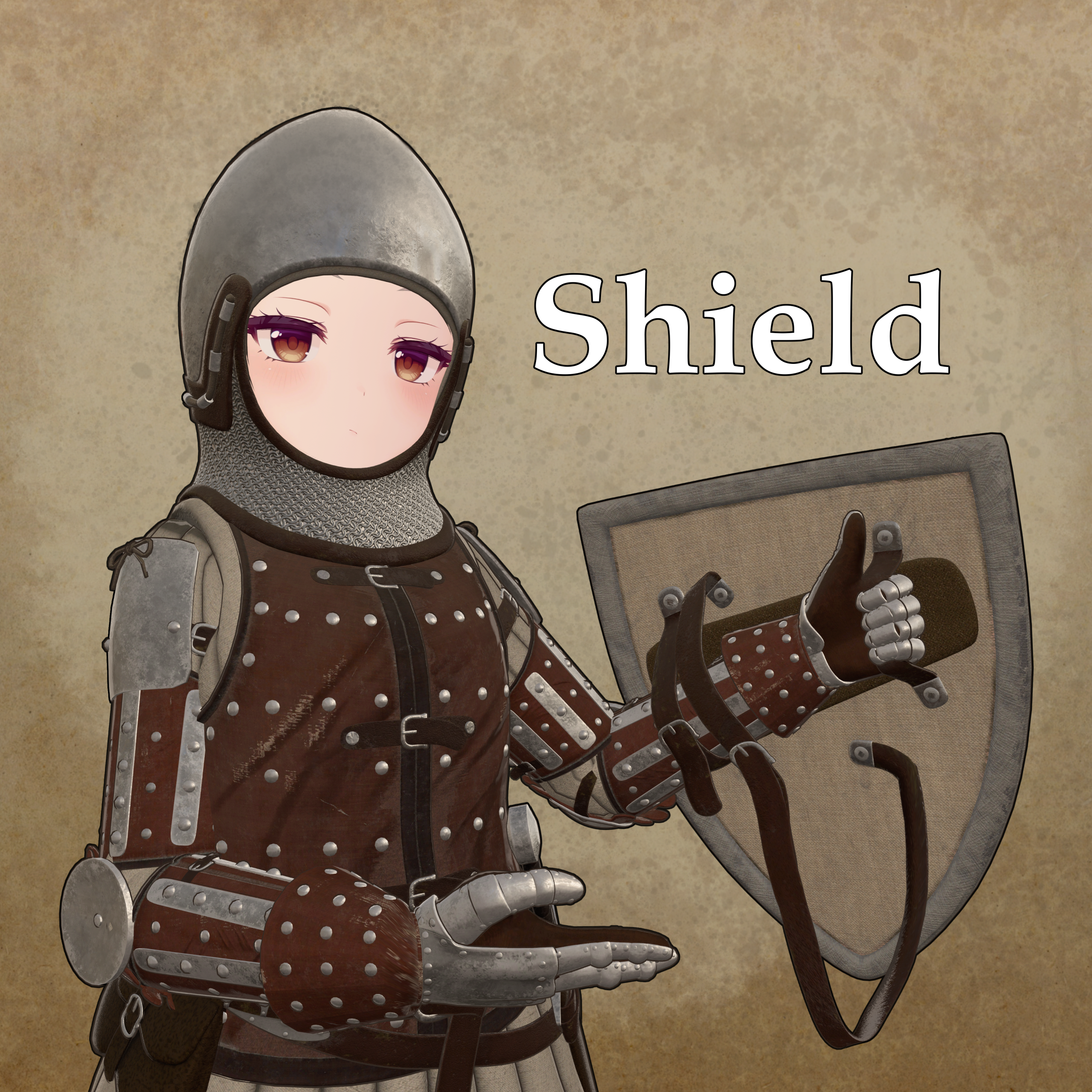 Medieval Mercenary Sergeant Armor Set - honzinshop - BOOTH