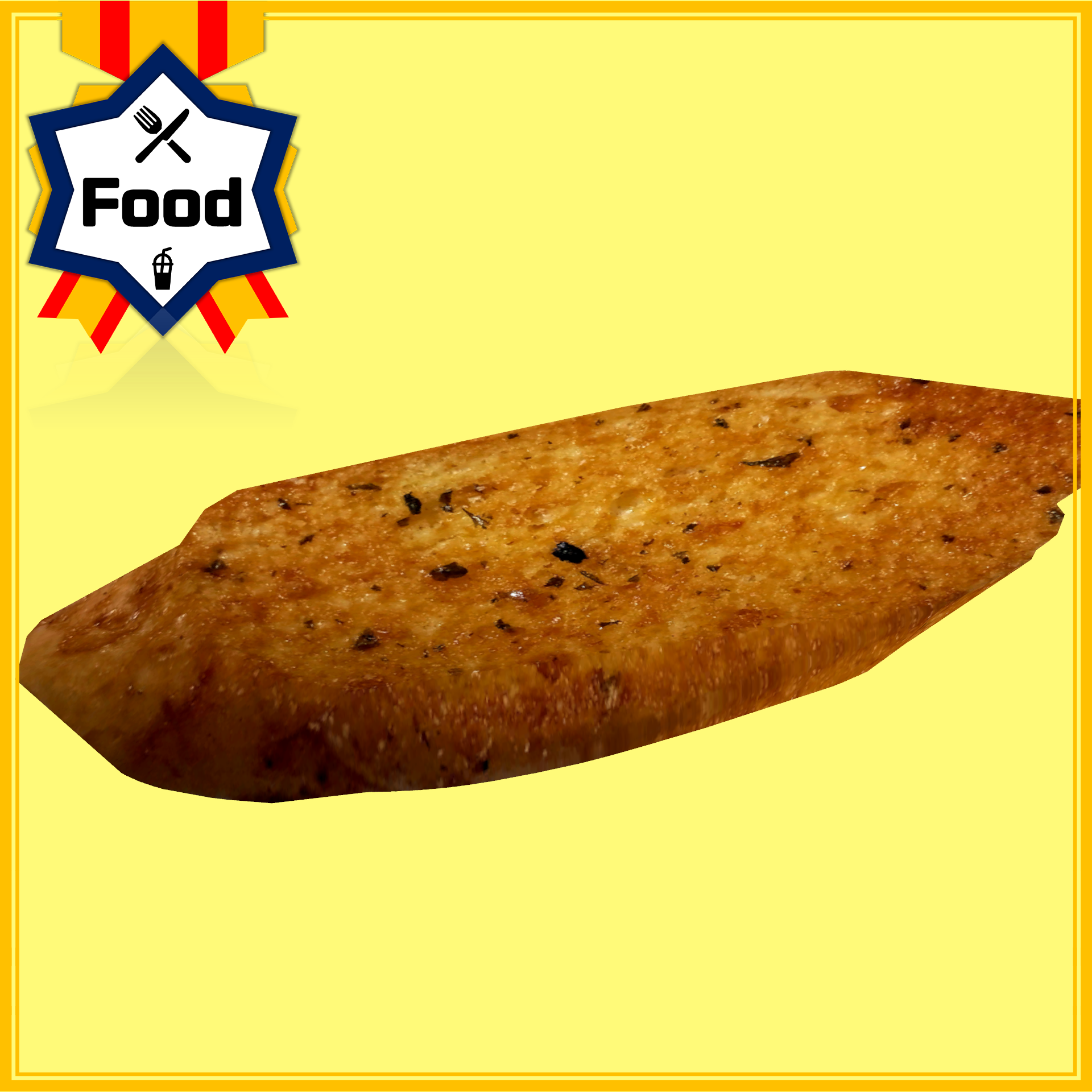 마늘빵 / ガーリックトースト / Garlic bread - FireFoxCat불여우냥이 - BOOTH