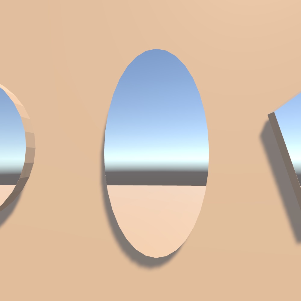 커스텀거울 / カスタム形状の鏡 / Custom Shape Mirror VRChat - FireFoxCat불여우냥이 - BOOTH