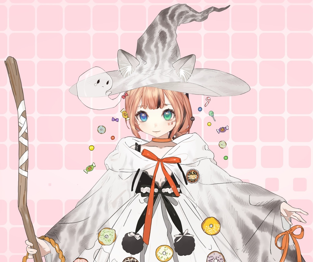 【Live2Dアイテム】 ハロウィン道具 vtuber model/asset - sen-maku‘s little shop - BOOTH