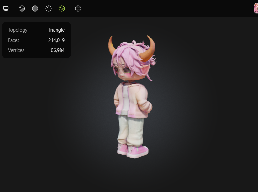 サイバートリスピリット – 3Dキャラクター 3Dモデル VRChat 3D Characters - Kurohime VR STUDIO ...