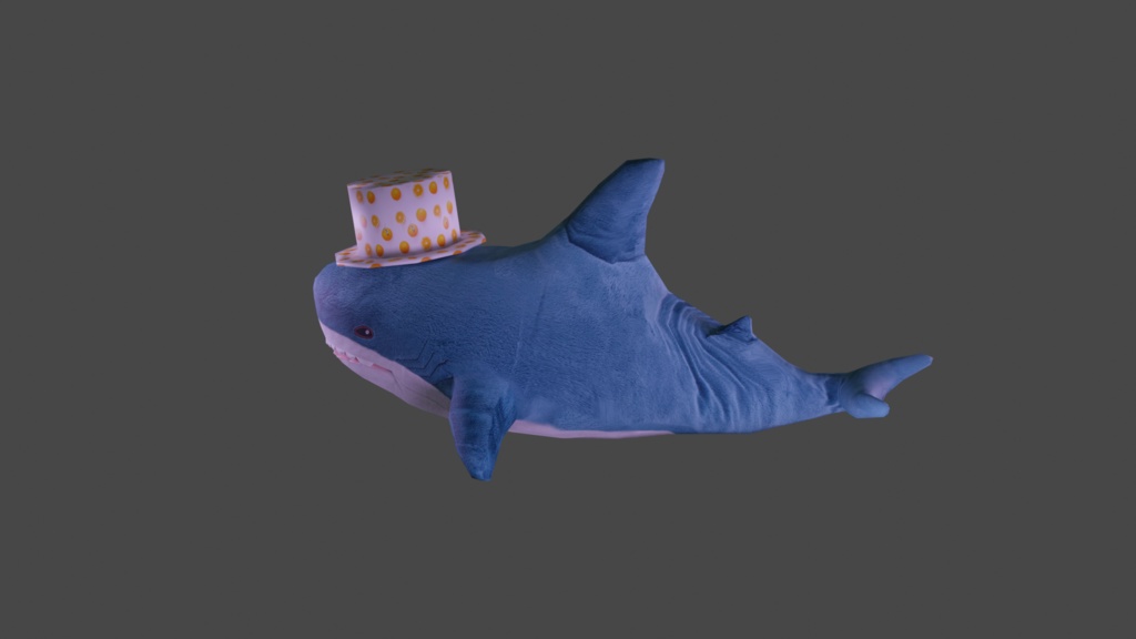 Blahaj shark - Meowsus - BOOTH
