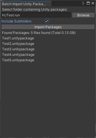 【無料・Free】Batch Import Unity Packages - StarSideUp - BOOTH