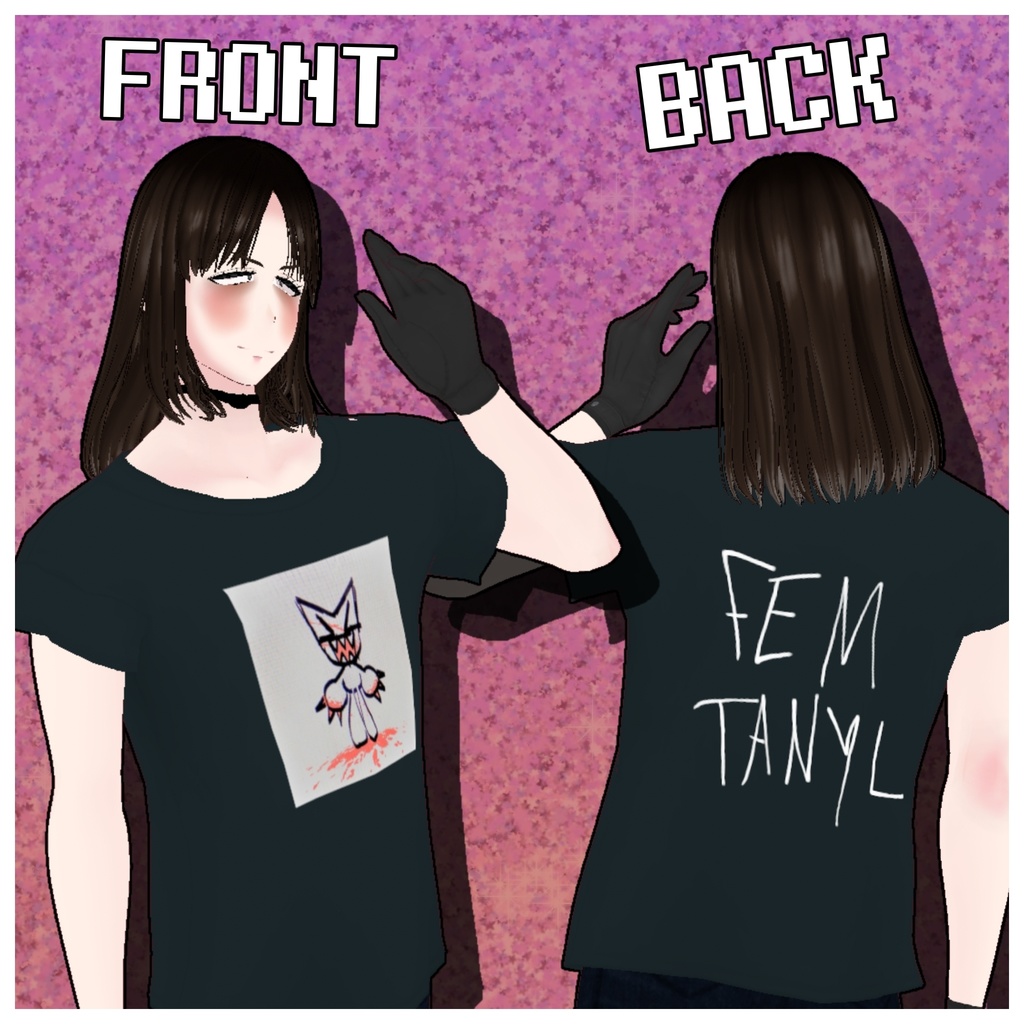 FEMTANYL FAN T-SHIRT - tr3nz0l - BOOTH