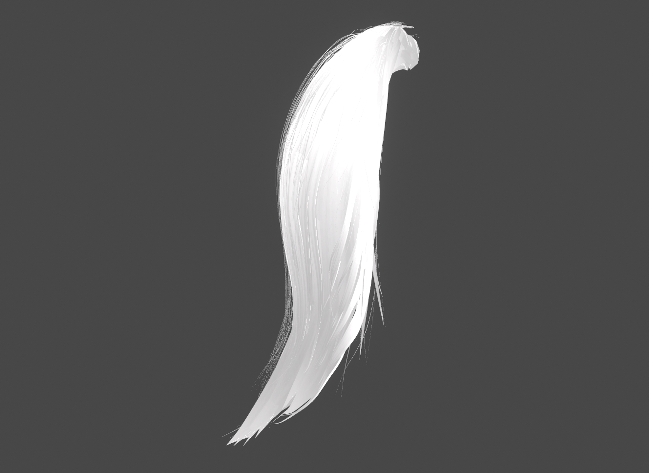 [VRoid] Fluffy long tail preset - BeigeStyle - BOOTH