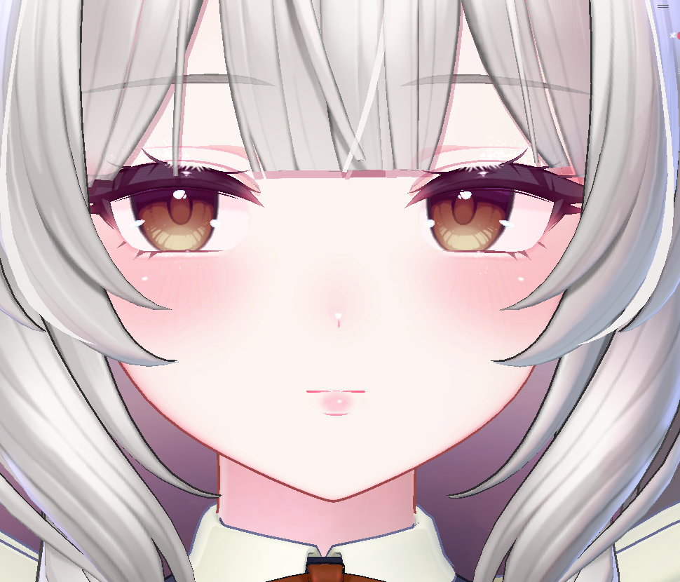 【ミルティナ専用】Natural Makeup Texture - face & tongue -【VRChat想定 ...