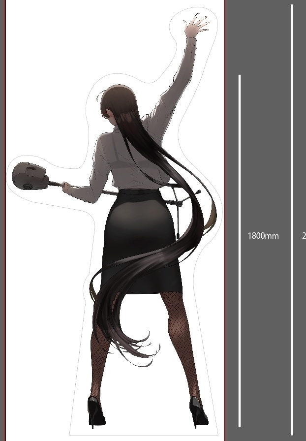 浅瀬ゆうぎ生誕祭2023 サイン入り等身大パネル - LICKER RABBIT - BOOTH