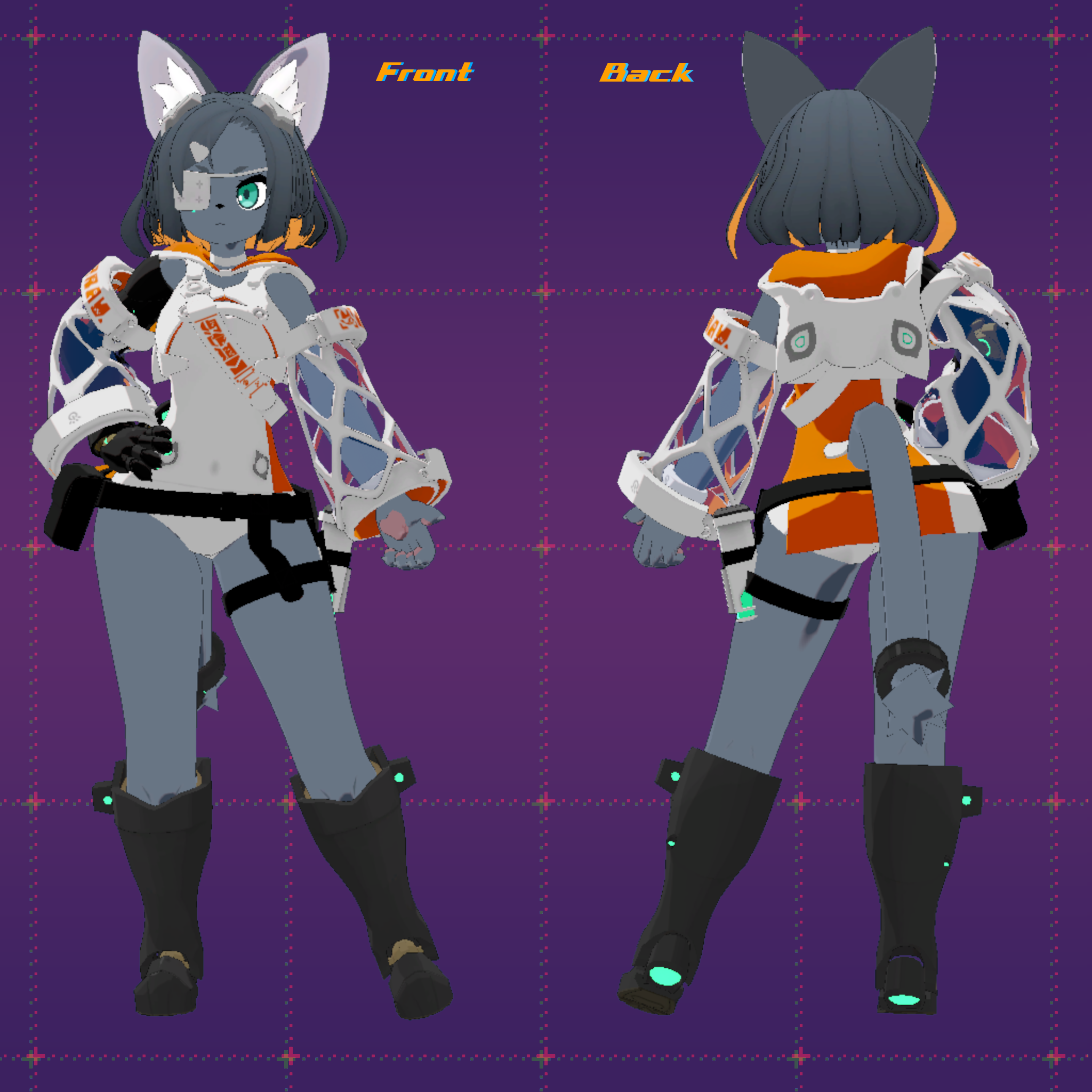 【記念セール中！！】ぐれいたん/Graytan【オリジナル3Dモデル】 - D²B² - BOOTH