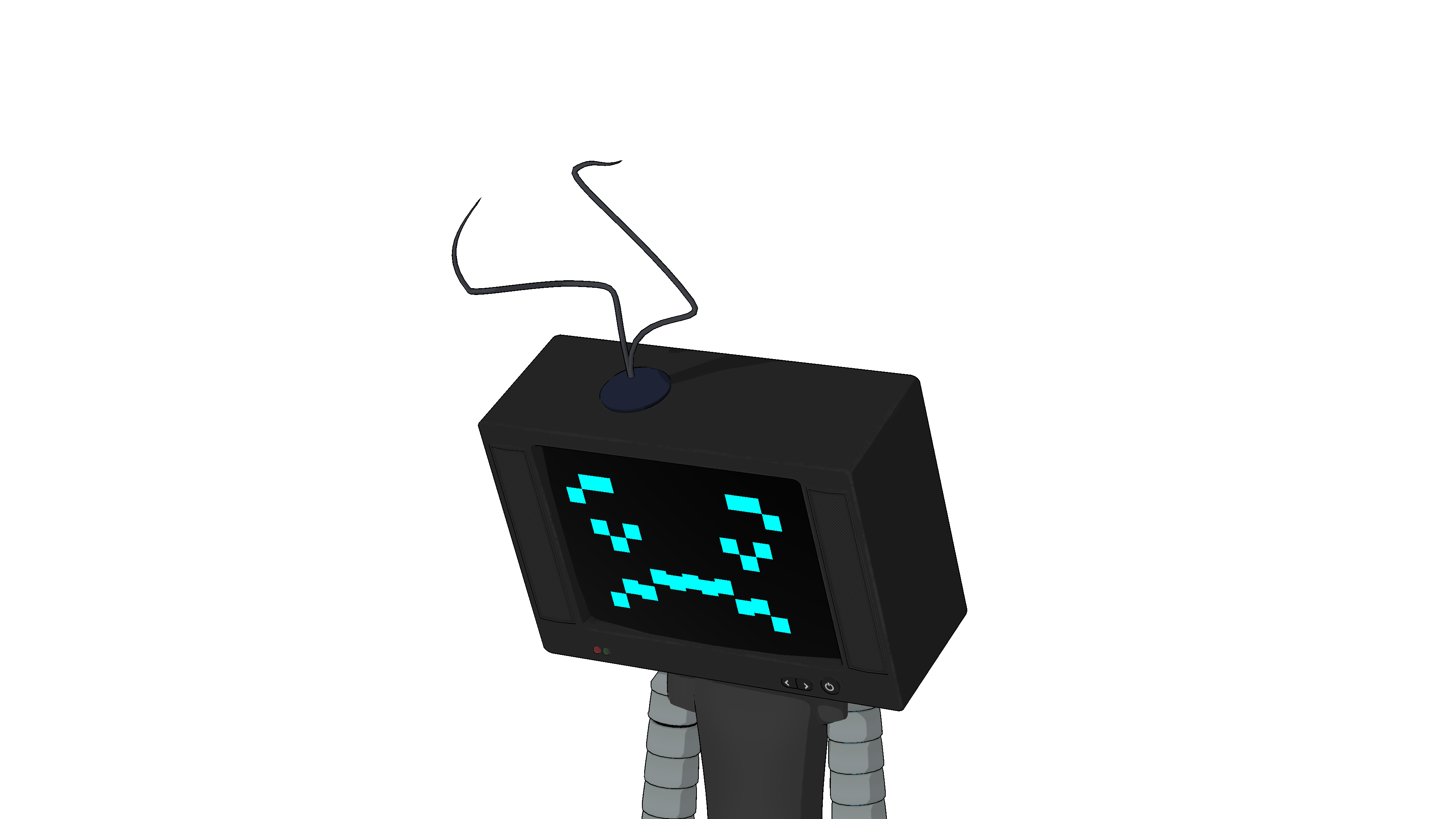 Prefabricated 3D VTUBER / TV-Head / VRM / for commercial use / 3D ...