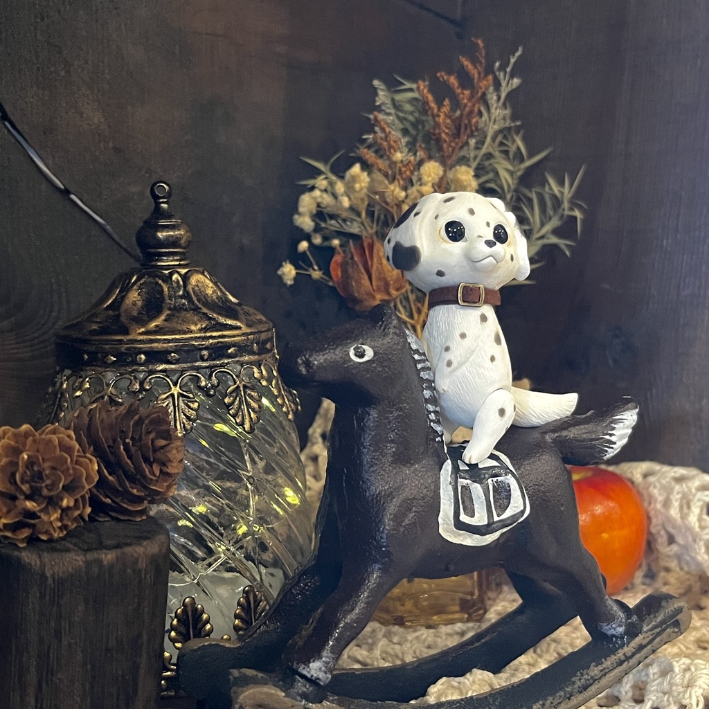 イヌのドール＊ライダー ダルメシアン - Heaven Monkey - BOOTH