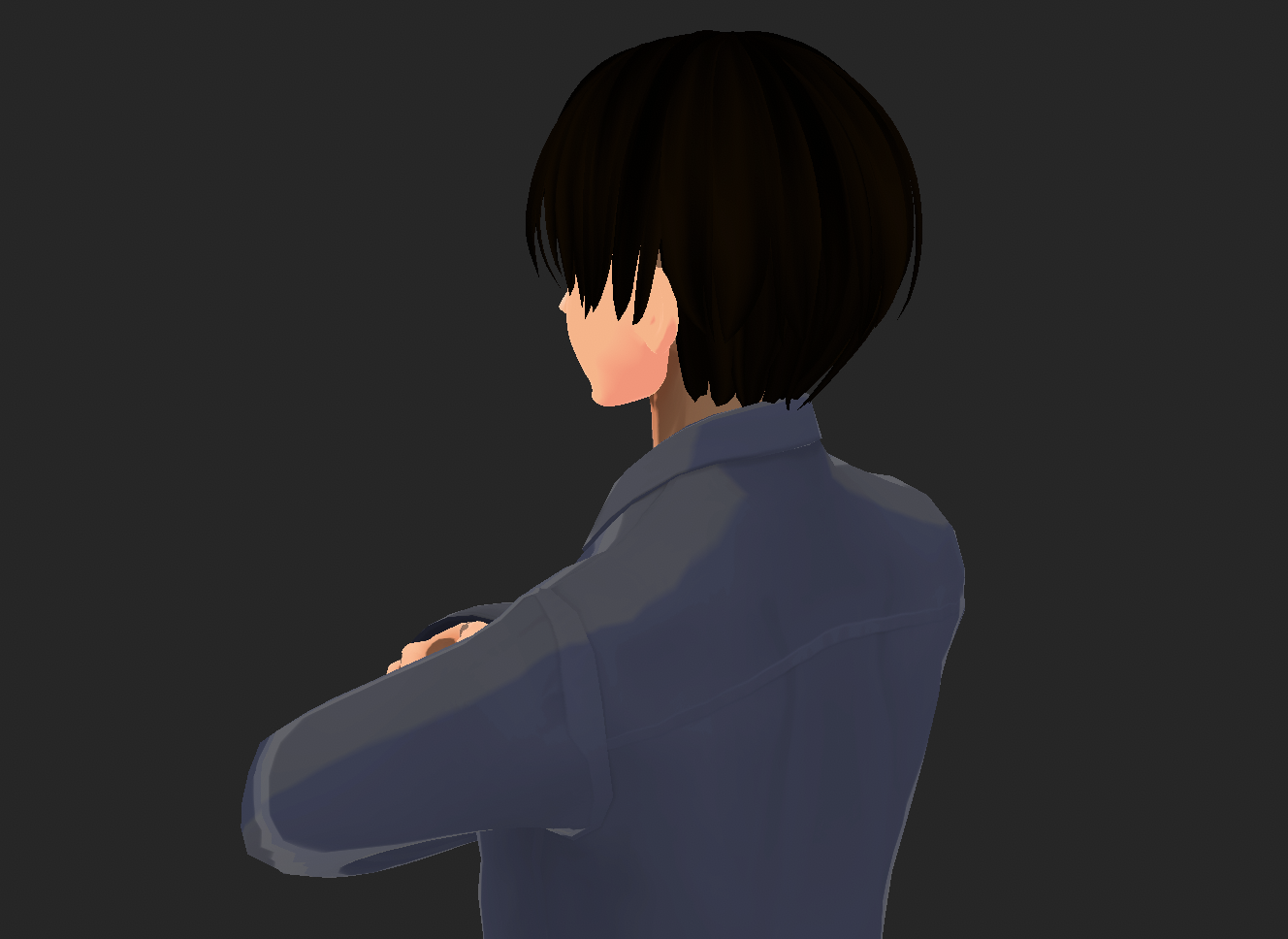 Vroid Free Male Hair Texture - Pixels - BOOTH