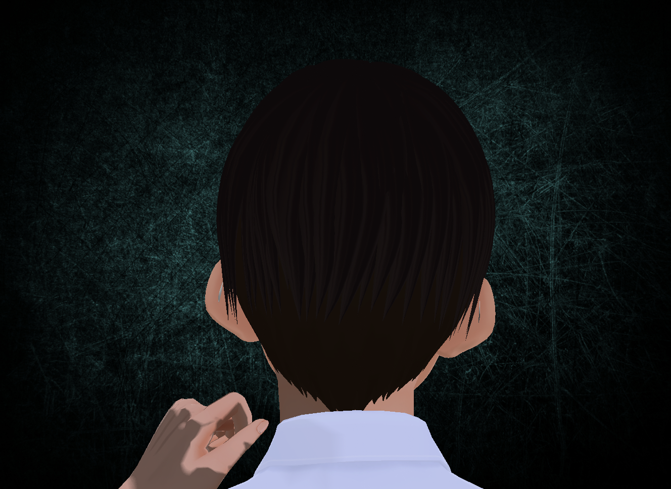 VRoid Male Hair Preset - Smart Short-Medium Length - Pixels - BOOTH