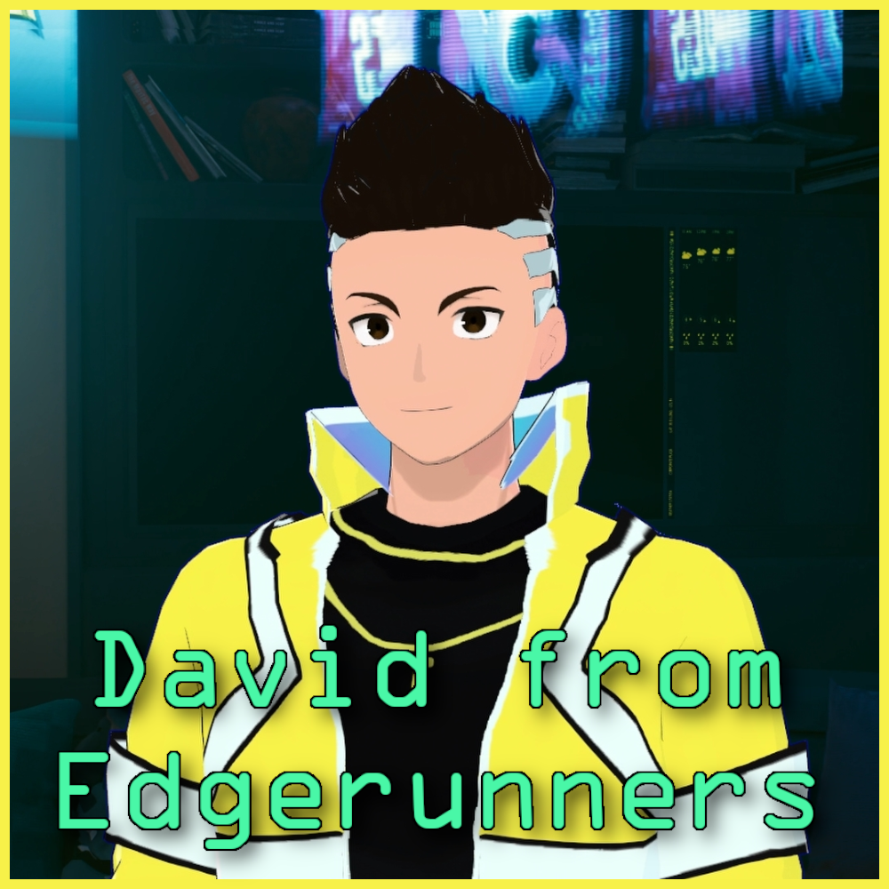 Cyberpunk Edgerunners David Set - Pixels - BOOTH