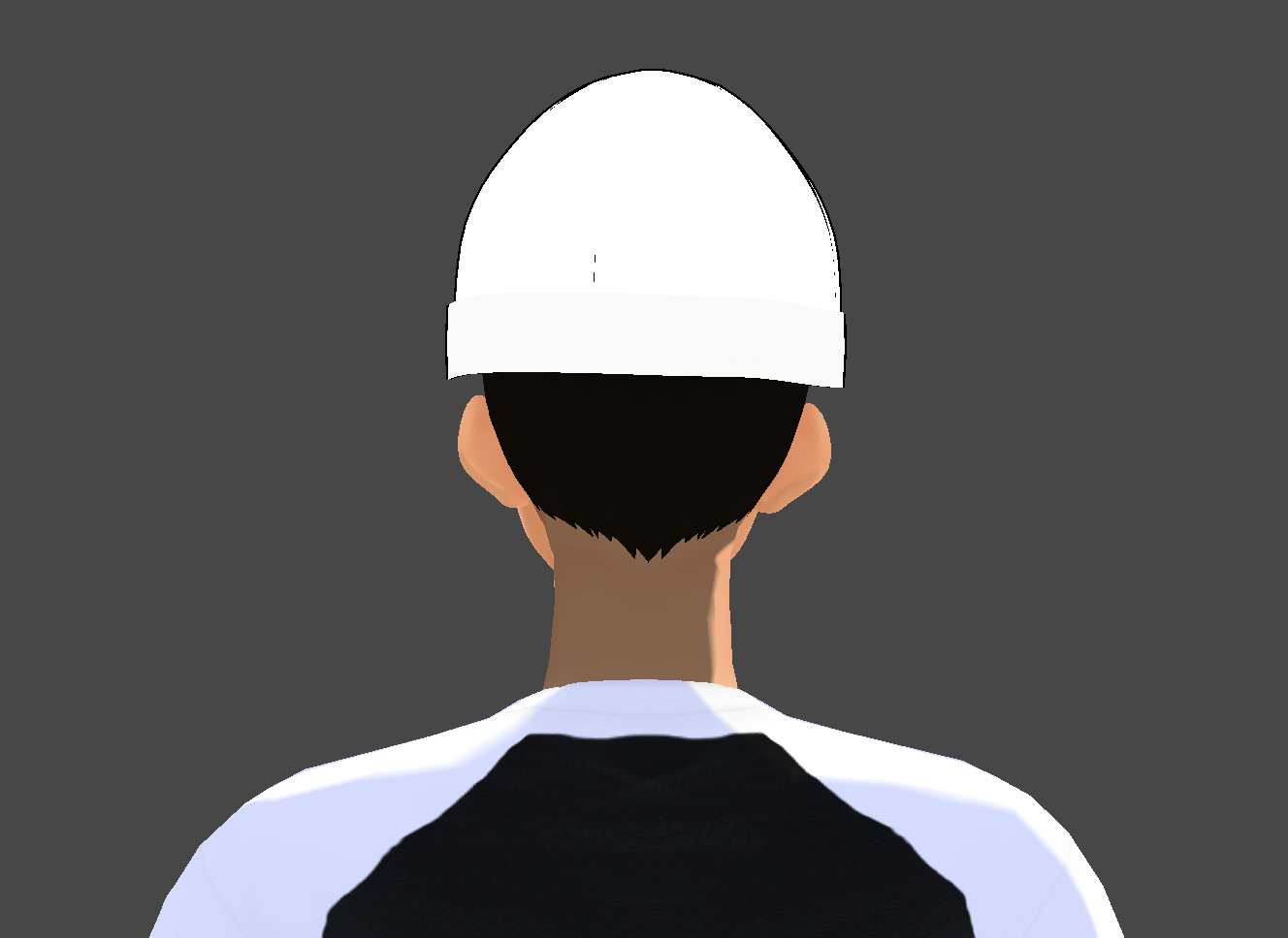 VRoid Free Beanie Style - Pixels - BOOTH