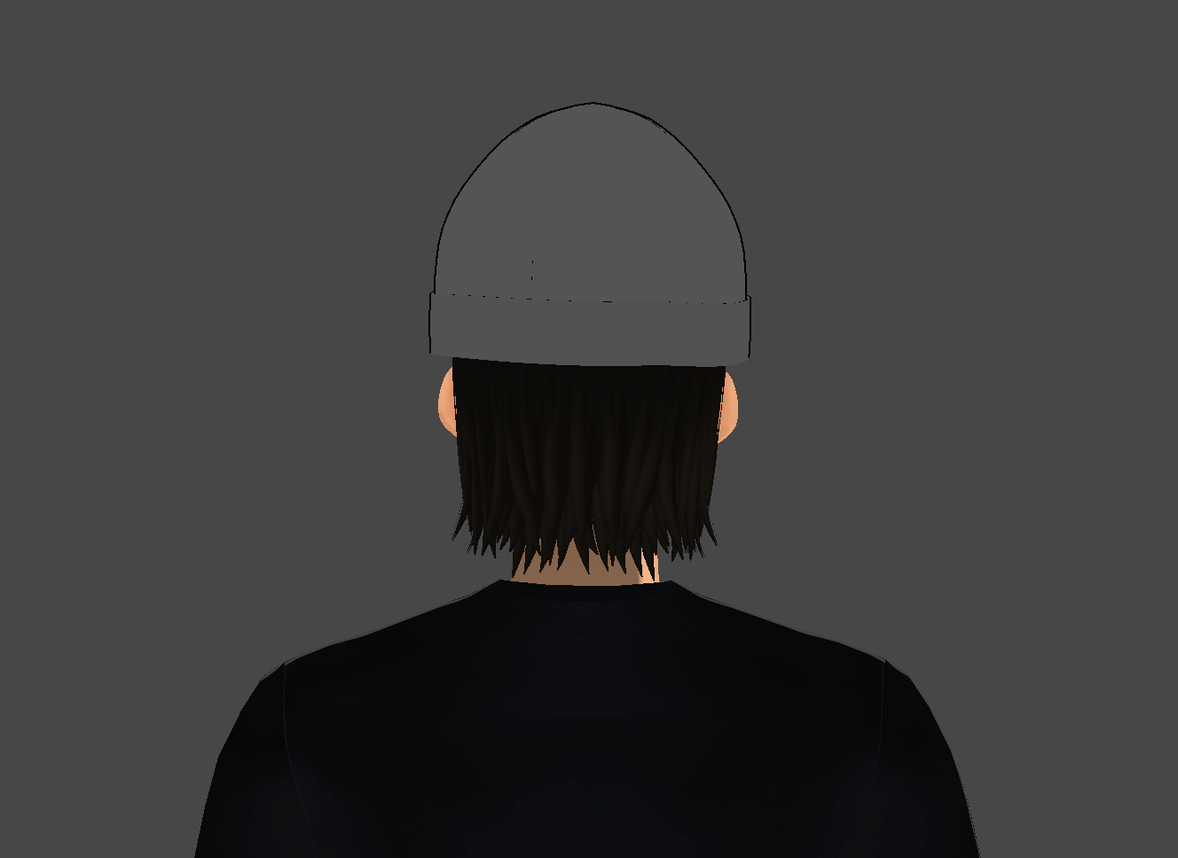 VRoid Free Beanie Style - Pixels - BOOTH