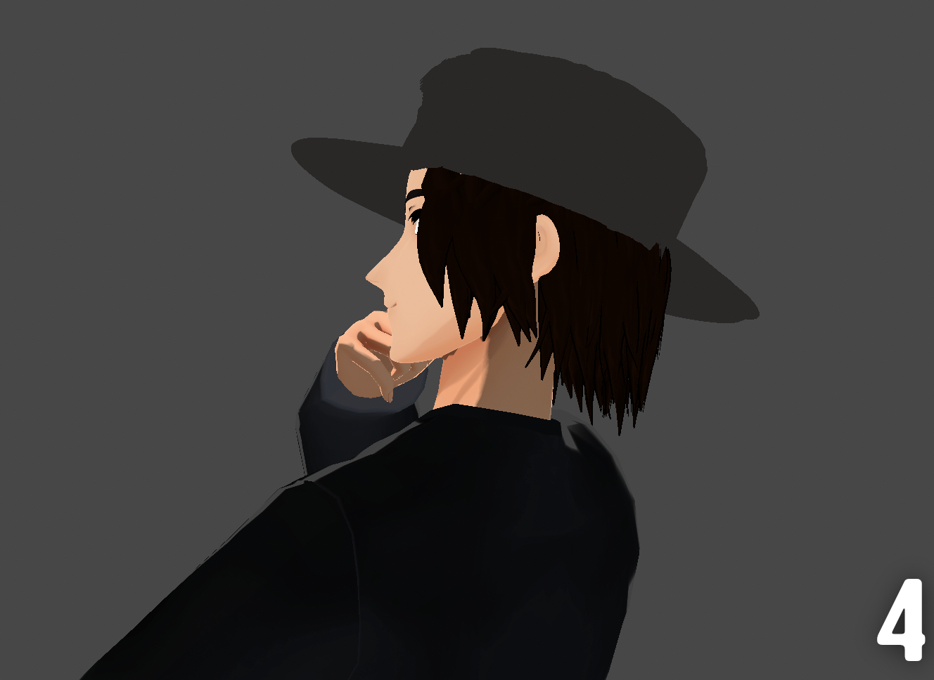 VRoid Hair Hat Pack - Pixels - BOOTH