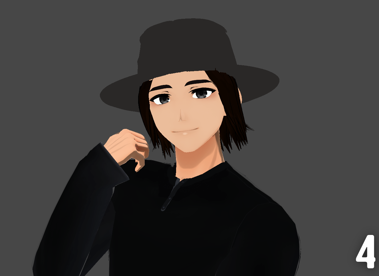 VRoid Hair Hat Pack - Pixels - BOOTH