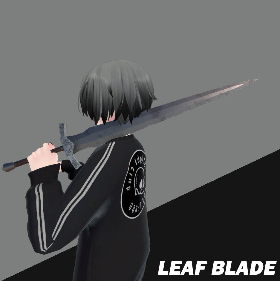 leaf blade (sword) - benjamin-yes - BOOTH