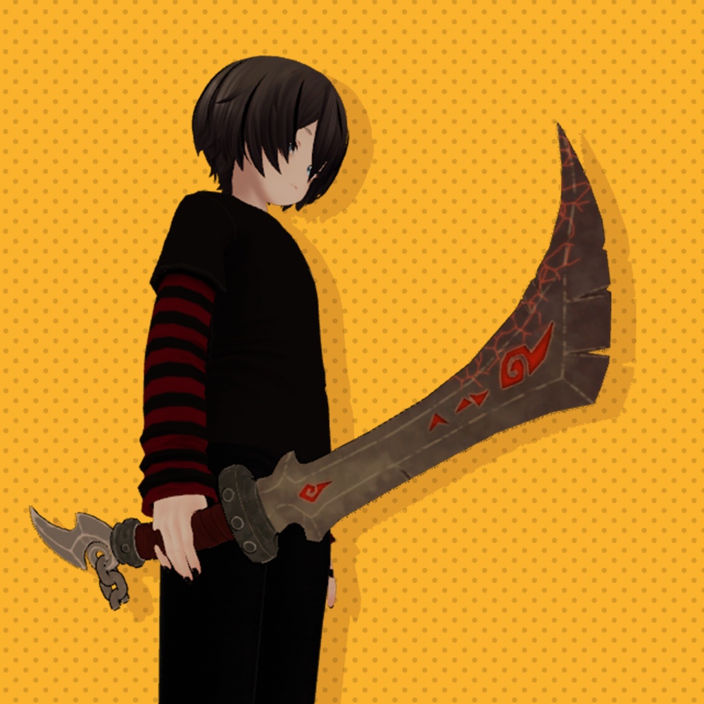 stylized sword - benjamin-yes - BOOTH