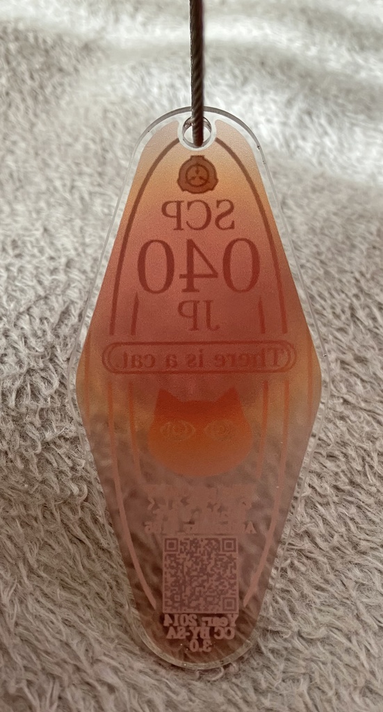 SCP-040-JP - ねこですよろしくおねがいしますモーテルキー - 平臥小屋 - BOOTH