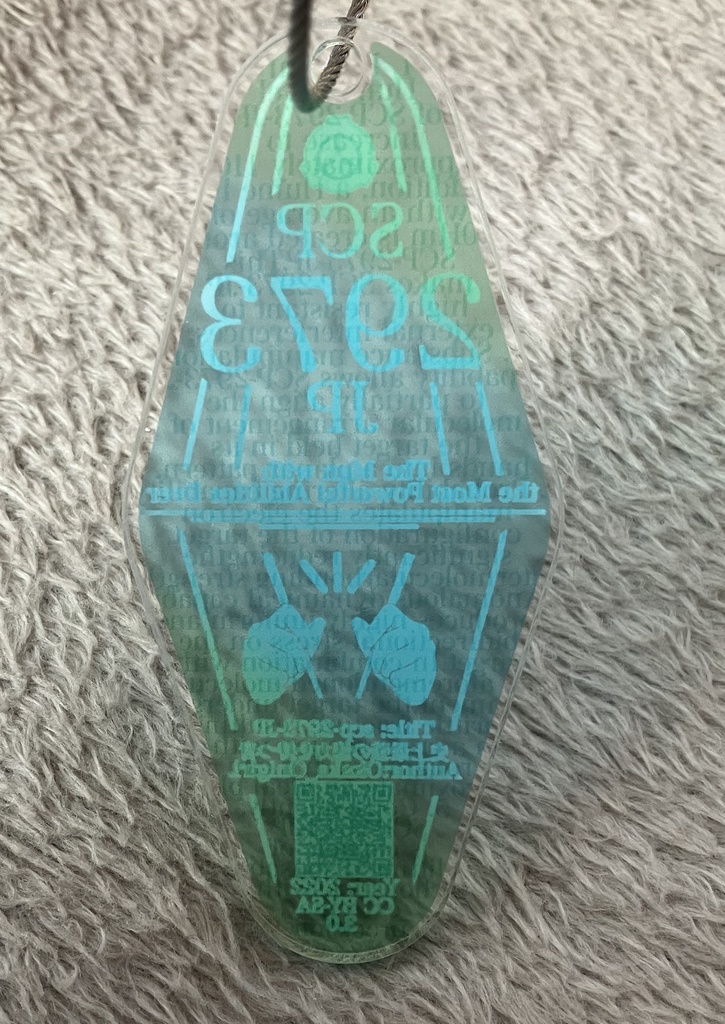 SCP-2973-JP - 史上最強の能力を持つ者モーテルキー - 平臥小屋 - BOOTH