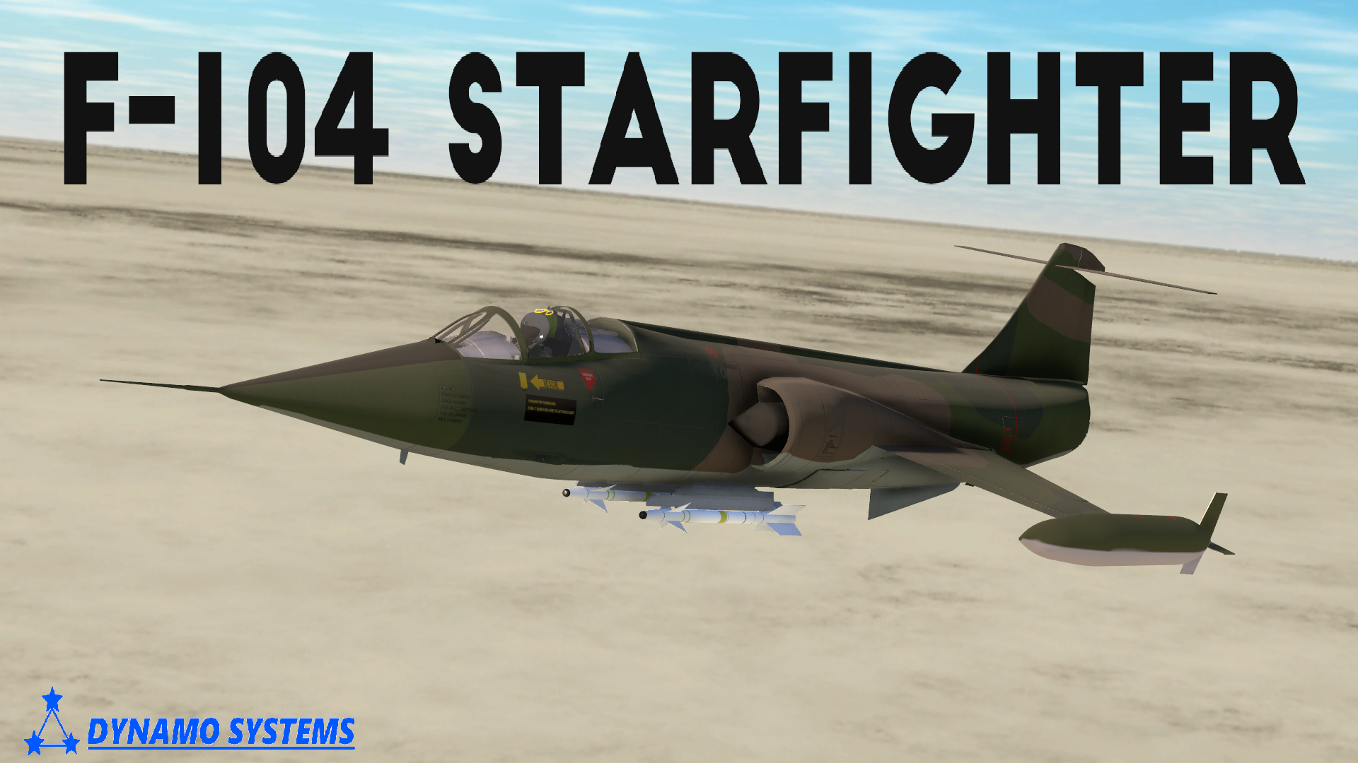 【VRC想定】F-104 Starfighter （SaccFlight導入済み） - DYNAMO SYSTEMS - BOOTH
