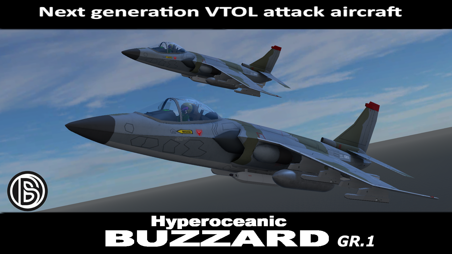 BUZZARD GR.1 T.2 set - DYNAMO SYSTEMS - BOOTH