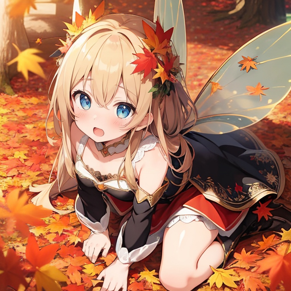 [CG集] 紅葉な妖精さん - ほげふが - BOOTH