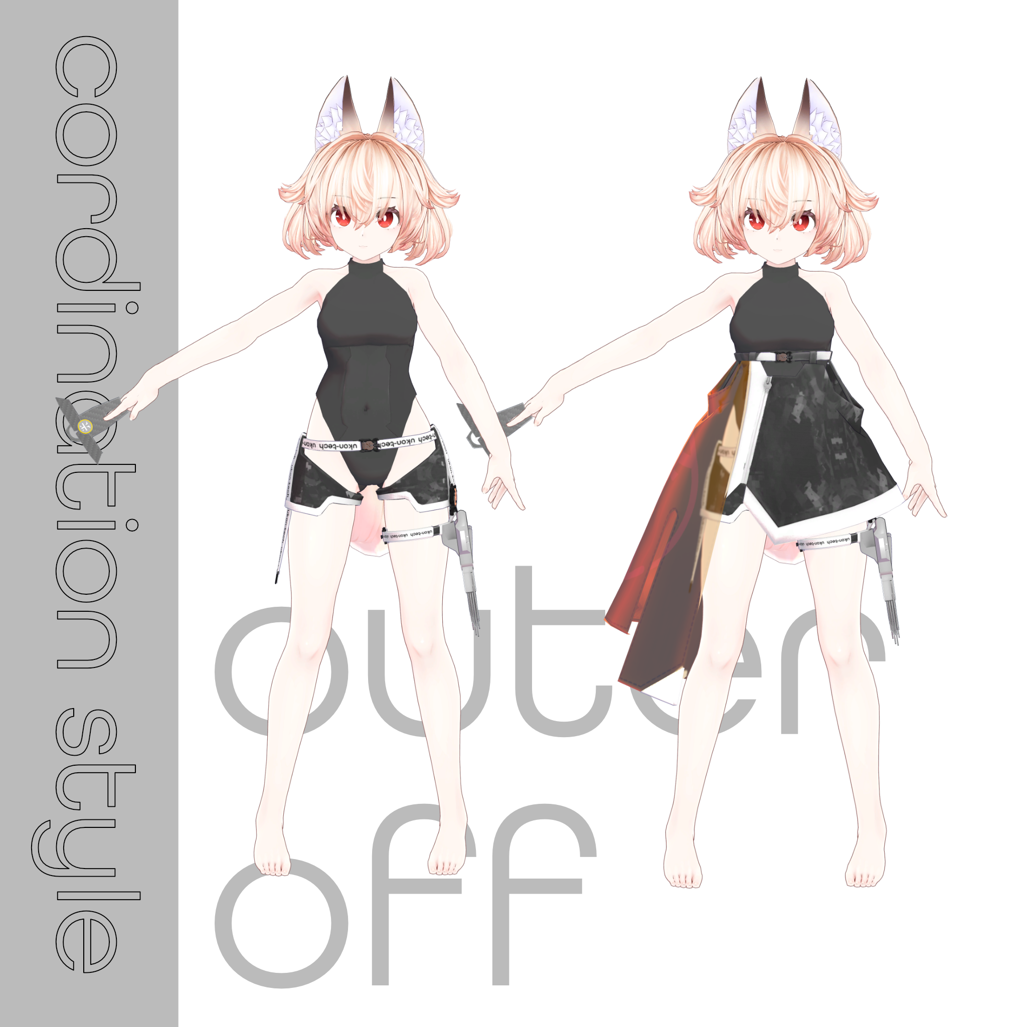 【4アバター対応】ukon-tech v1.00 - RyGrK WebShop - BOOTH