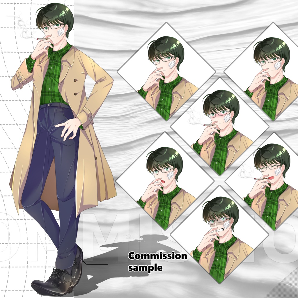 TRPG立ち絵イラスト - nanaselily22 - BOOTH