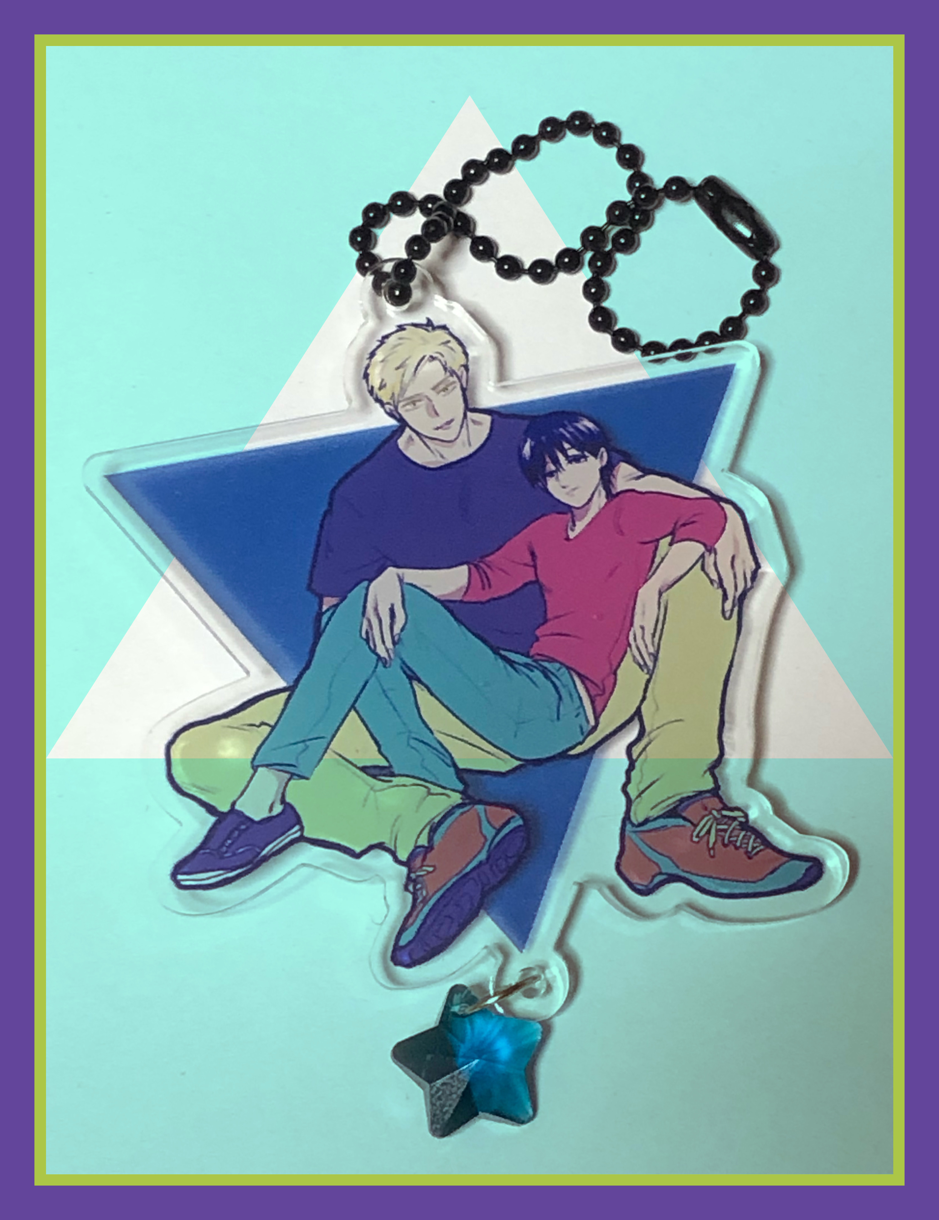 アクリルキーホルダー(ﾁｬｰﾑ付) - ﾜﾀﾎﾞｺﾘハウス - BOOTH