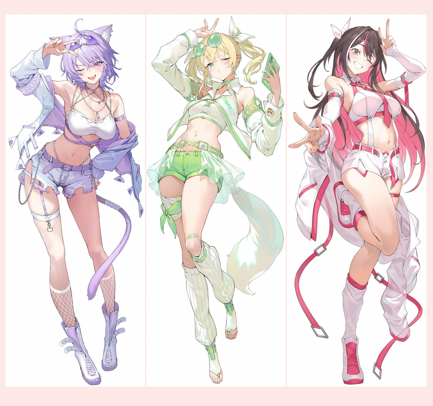 C106「HOLO'S GARDEN 9」立ち絵_イラストPSDパック - -かかげ- Art Shop - BOOTH