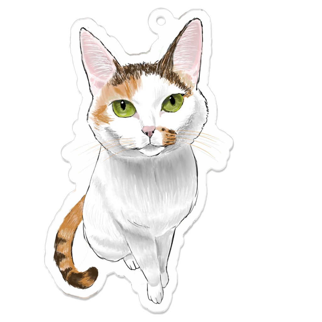 三毛猫の女の子 - niji-nishiarai - BOOTH