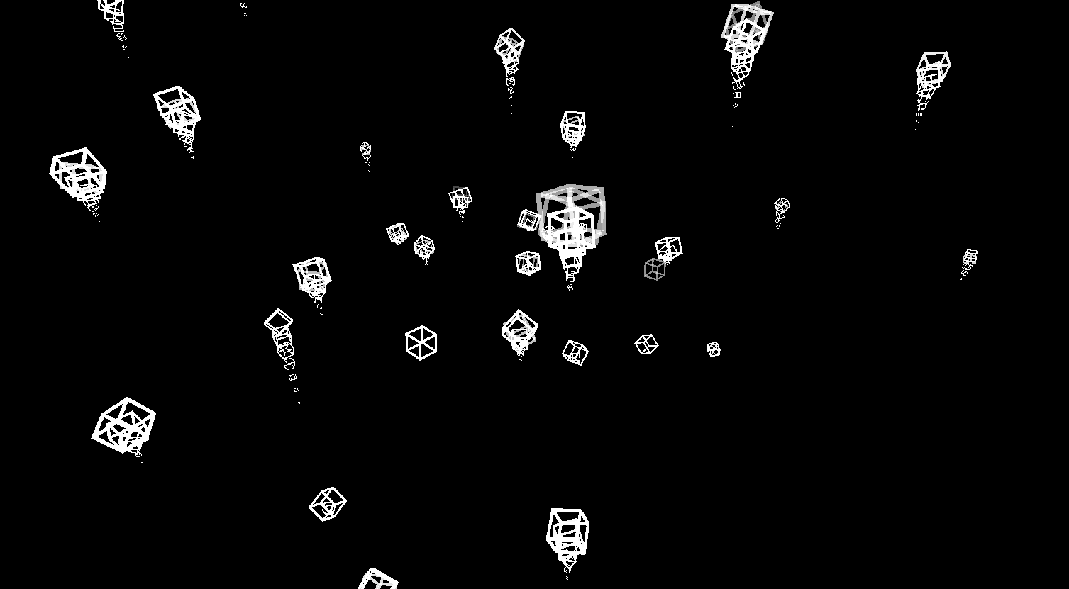 Cube particle - TBeco - BOOTH