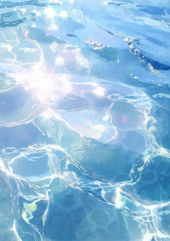 印刷用「水中・水面のイラスト素材」 - てんぱる（3） - BOOTH