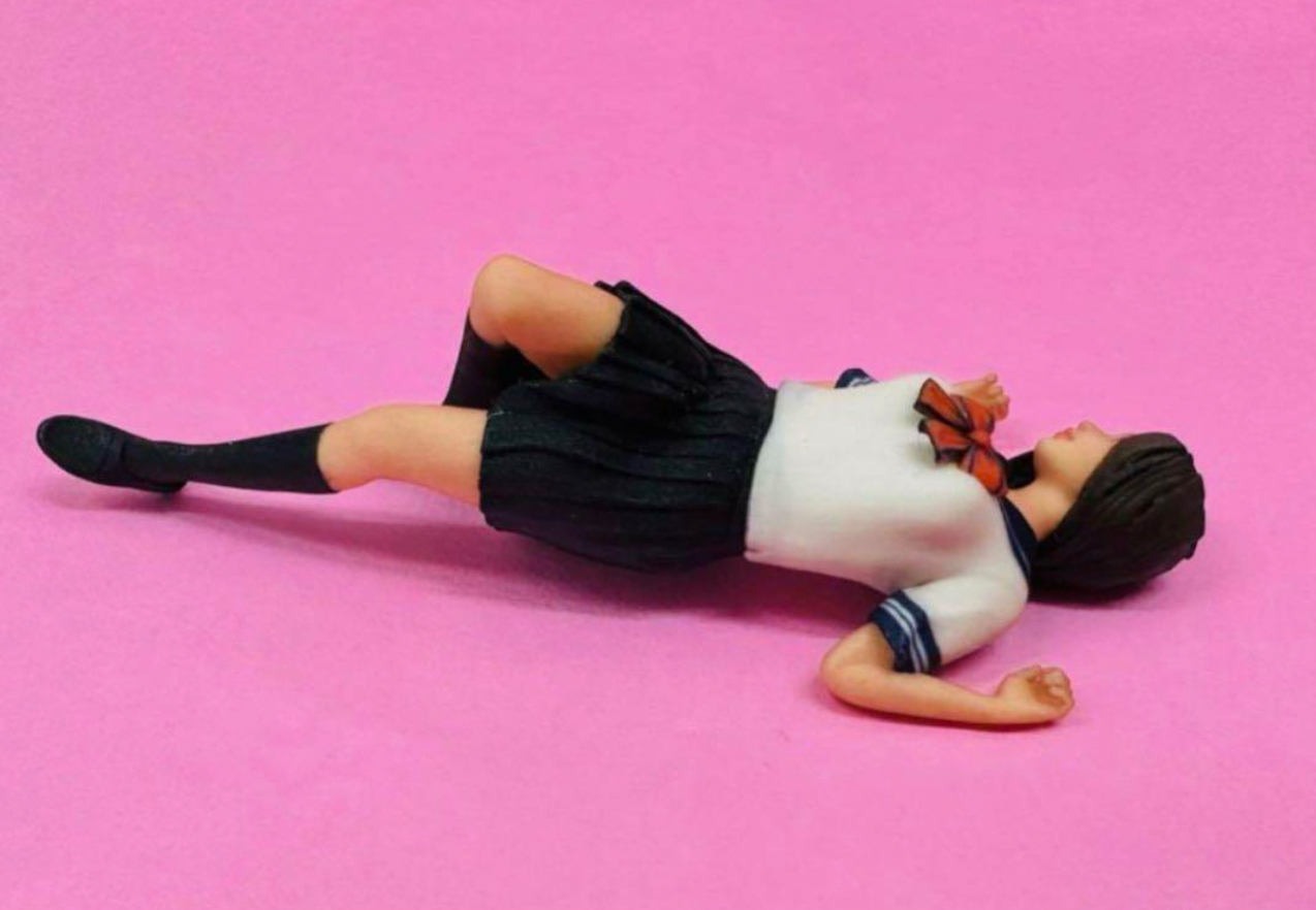 1/18 JK7 女子高生 リアルフィギュア フィギュア 完成品 とそ - ミニチュアイメージ - BOOTH