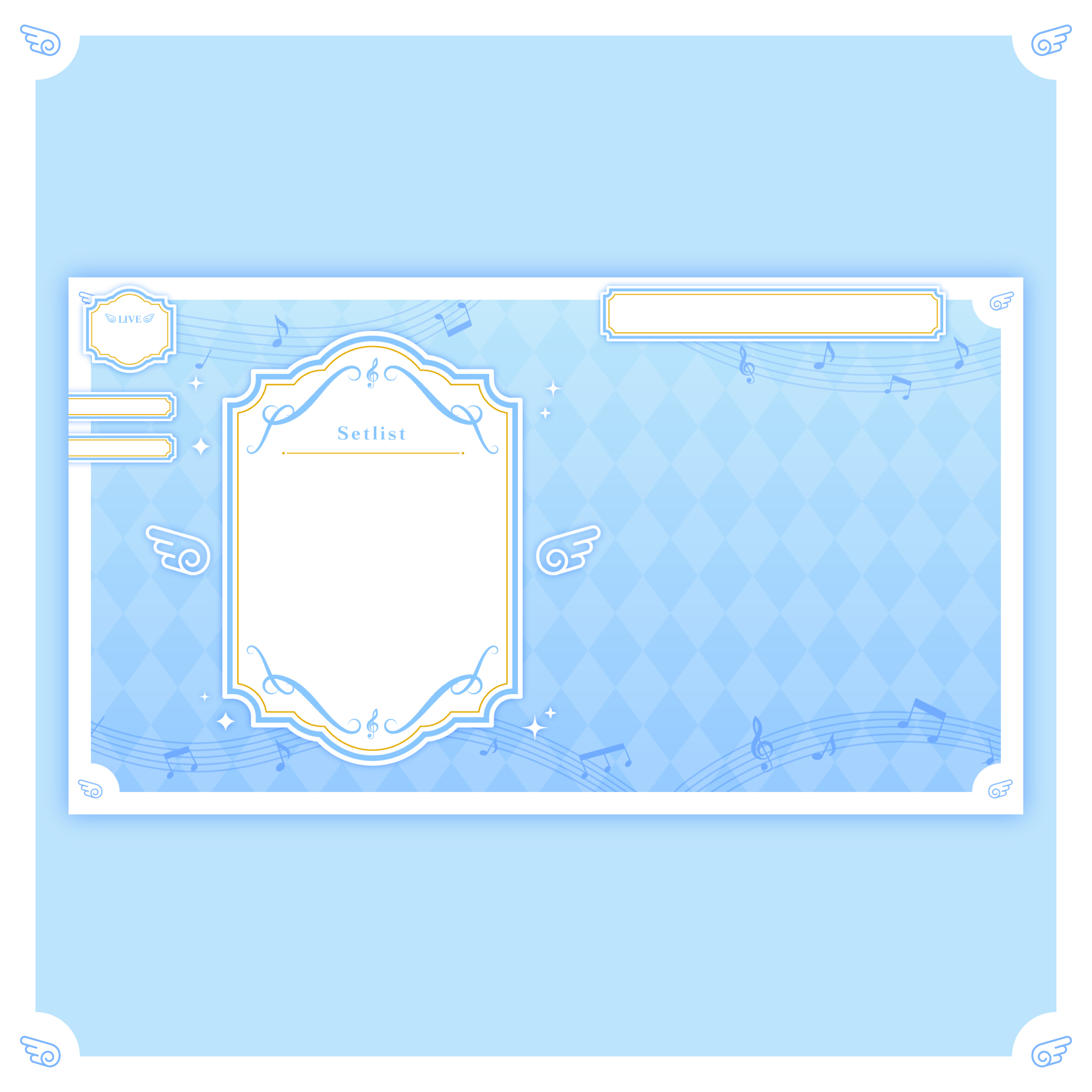 Vtuberさん向け配信用素材セット - uzu-zzzz - BOOTH