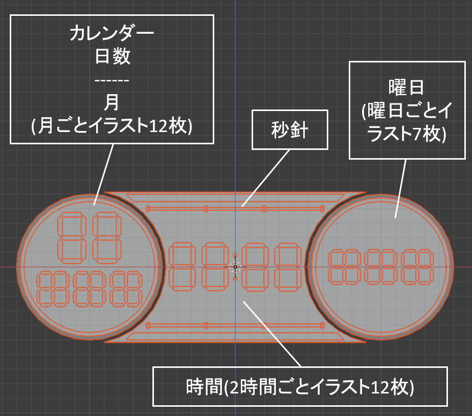 VRChat用掛け時計 Picture Clock [SDK3 UDON] - 晴嵐獣工 - BOOTH