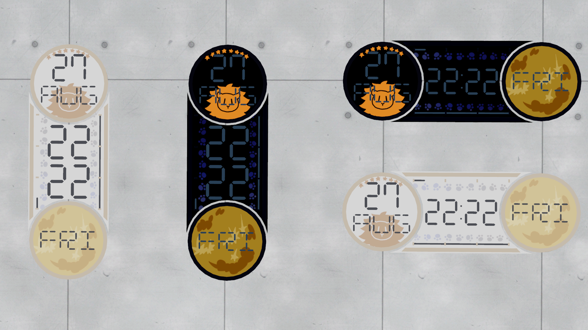 VRChat用掛け時計 Picture Clock [SDK3 UDON] - 晴嵐獣工 - BOOTH