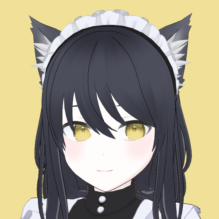 VRoid クラシックメイド服モデル (Classic maid costume model) - owo - BOOTH