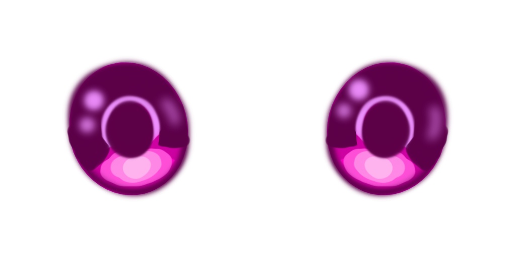 Purple pink vroid eye texture/green eyes - allluuusshop - BOOTH