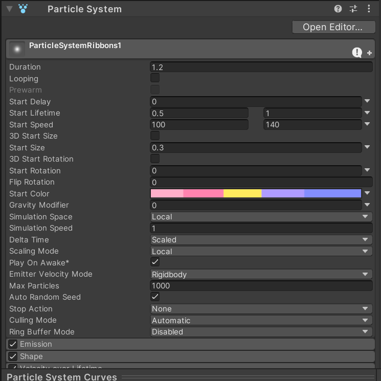 【Unity】パーティリボンパーティクルシェーダー - Party Ribbon Particle Shader - - 白百合めしべの道具箱 - BOOTH