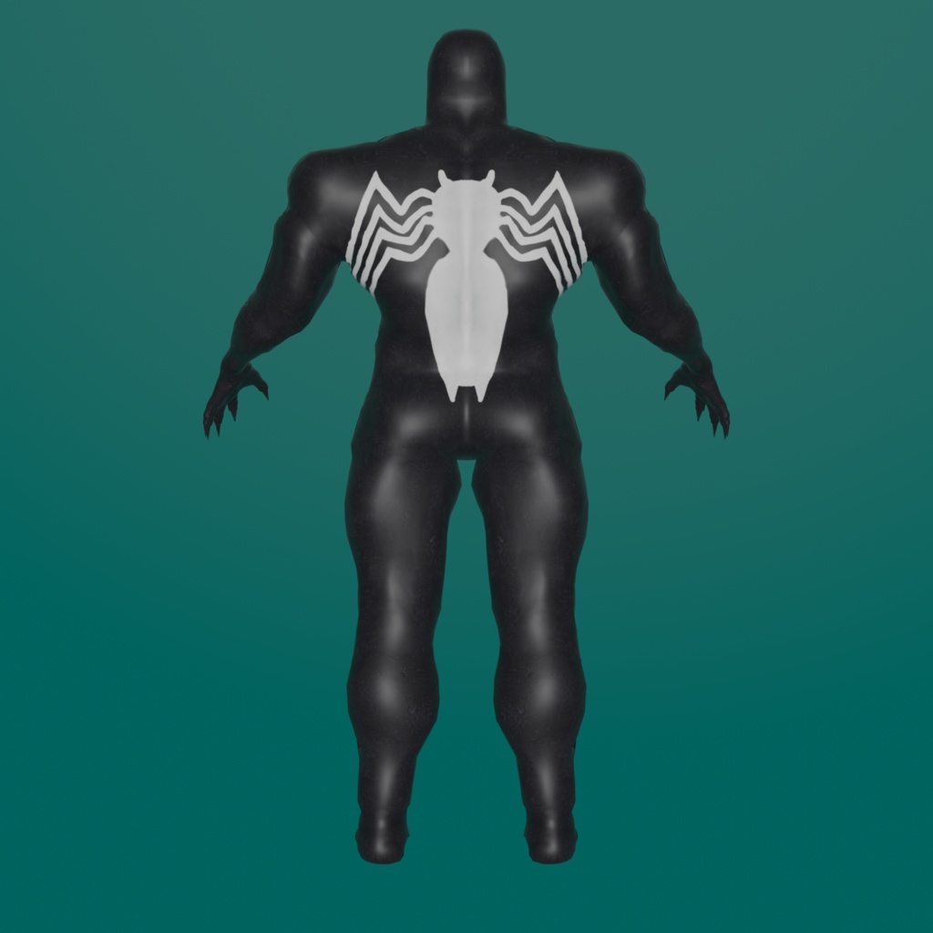 Venom( 3d Model blender) ヴェノム（3Dモデルブレンダー） - yunogasa - BOOTH