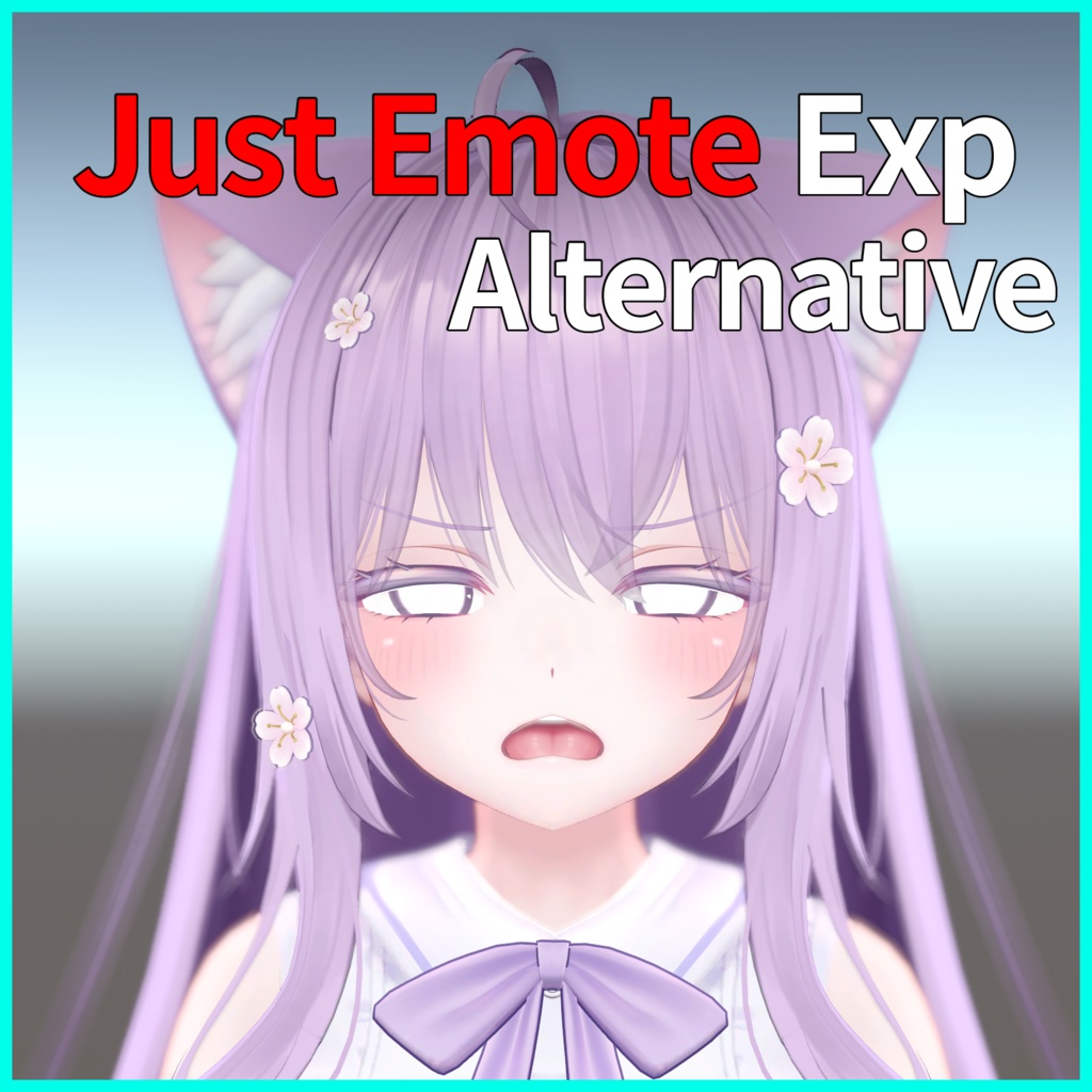 Just Emote expression for Moe - YumeCorp - BOOTH