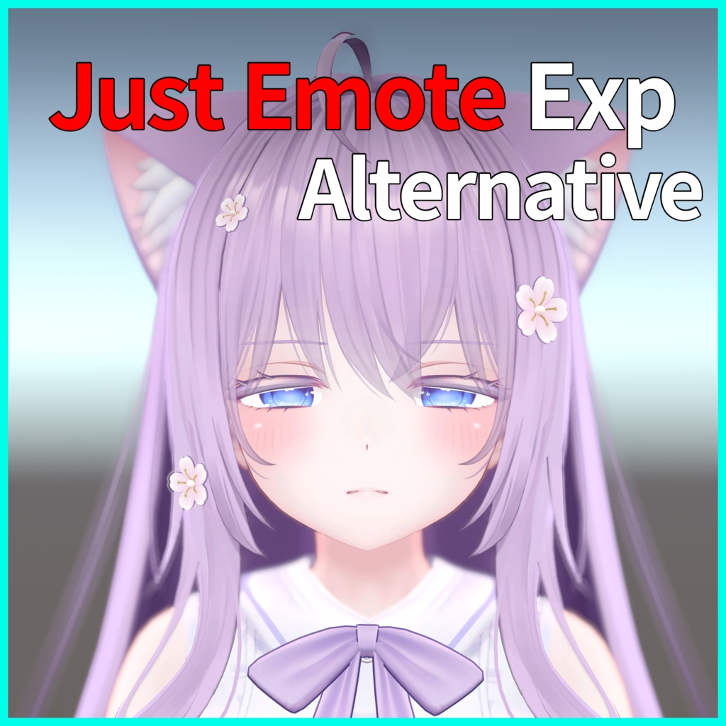 Just Emote expression for Moe - YumeCorp - BOOTH