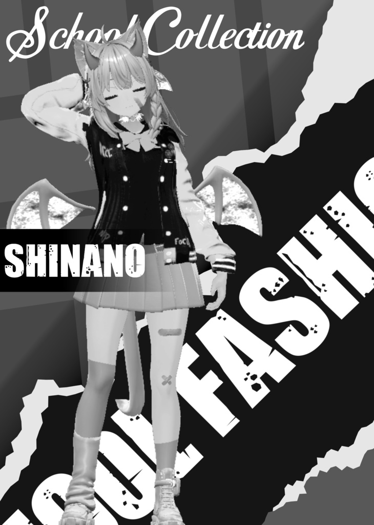 50% OFF! - [𝐋𝐮𝐱𝐮𝐫𝐲_𝐂𝐨𝐥𝐥𝐞𝐜𝐭𝐢𝐨𝐧] - 𝐒𝐜𝐡𝐨𝐨𝐥 𝐃𝐞𝐯𝐢𝐥 - （夏のファッションスタイル） - LuoXia - BOOTH