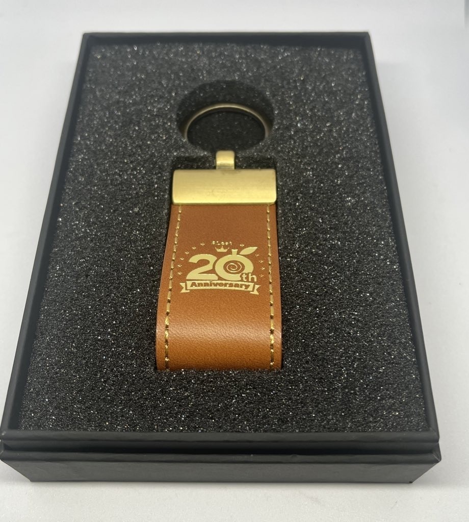 ALcot20周年本革キーホルダー - ALcotオフィシャルショップ - BOOTH